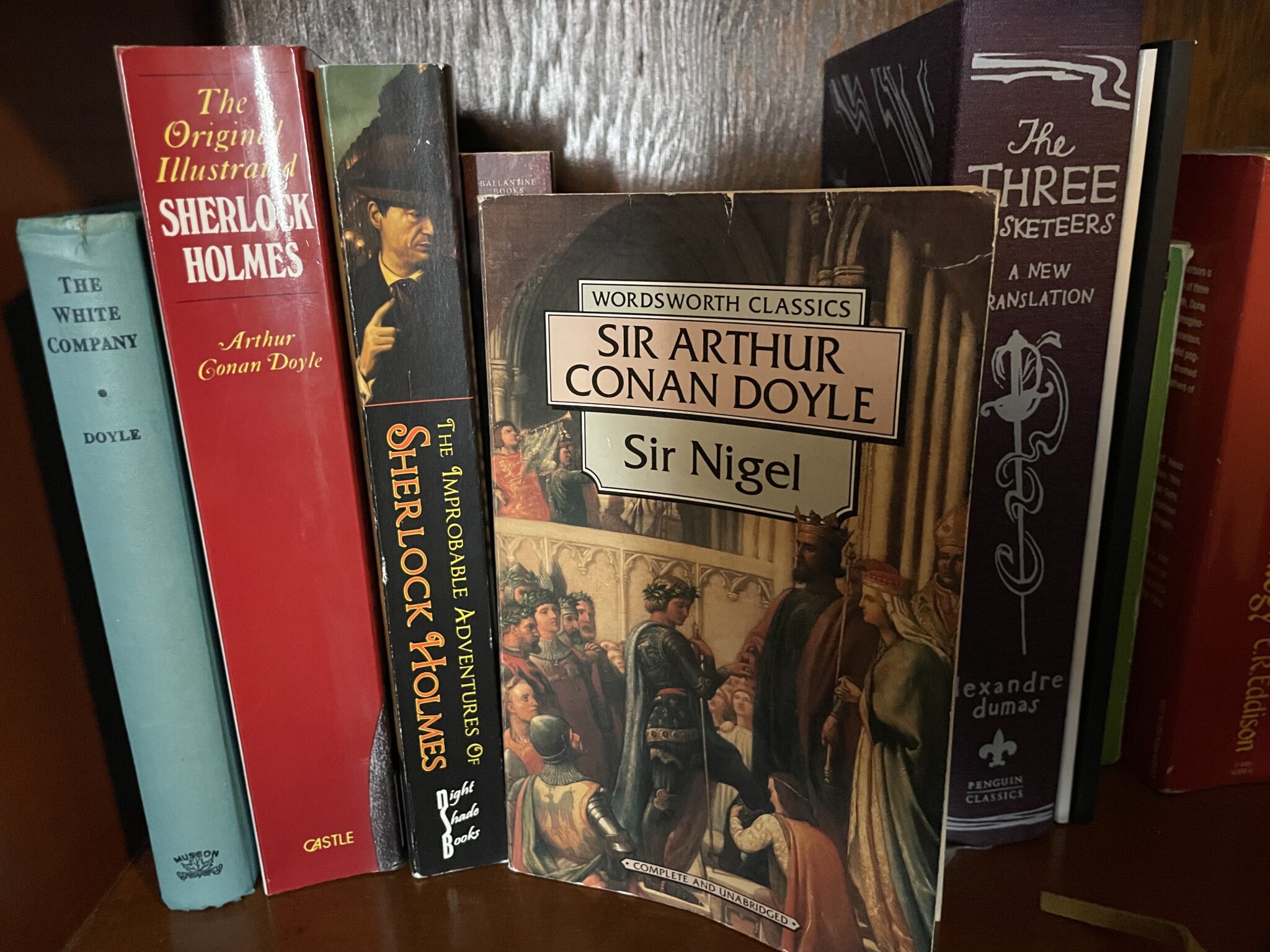Arthur Conan Doyle’s “Sir Nigel.” Bildungsroman? Prequel? Fun. – Ken Lizzi